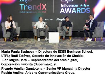 Los 100 mejores influencers de Ecuador fueron reconocidos en el TrendX ...